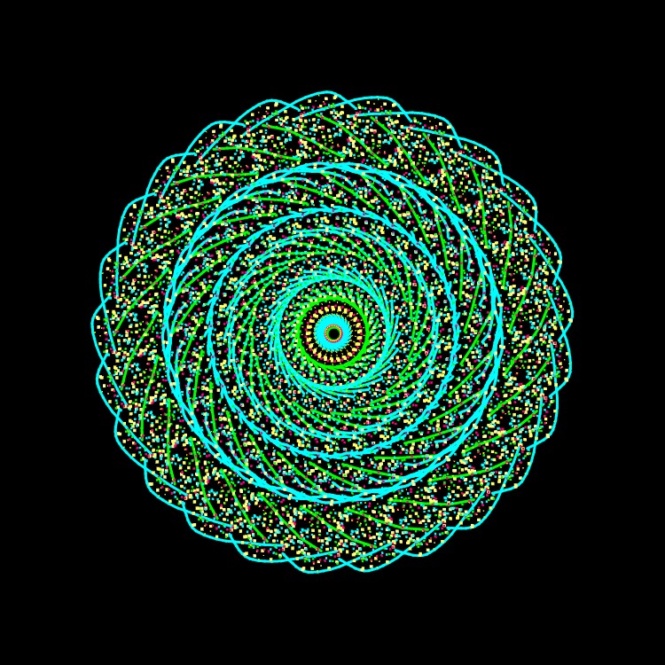 *Mandala thérapeutique Ressenti: 🌊 Calme - Créé par Panda accueillant ...